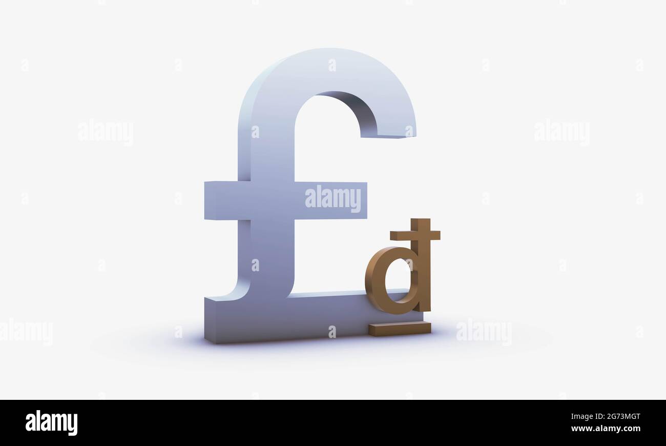 Exchange rating of Pounds Sterling and Vietnamese dong Sign Isolated on ...