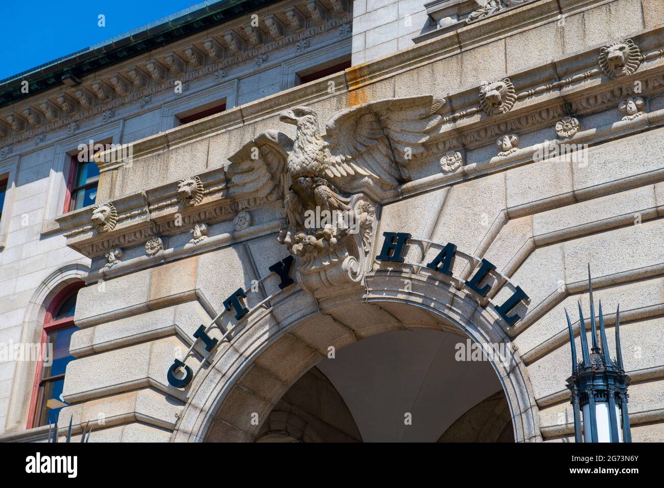 Worcester City Hall at 455 Main Street in downtown Worcester ...