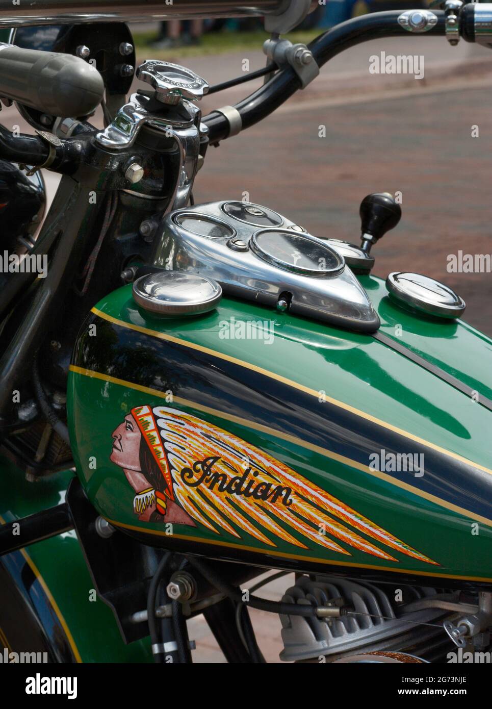 Indian motorycle hi-res stock photography and images - Alamy