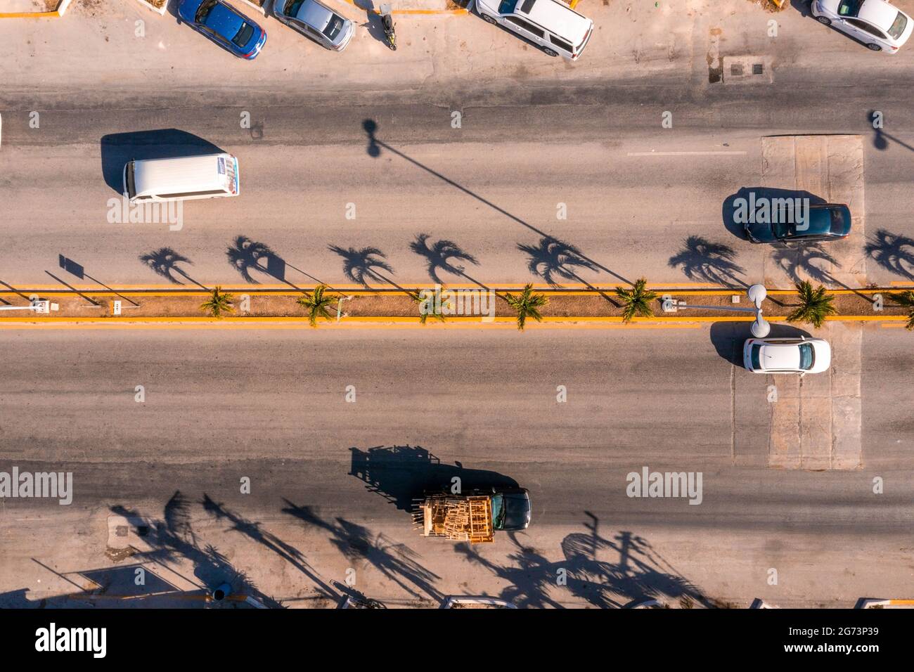 Maya ruins tulum aerial hi-res stock photography and images - Alamy
