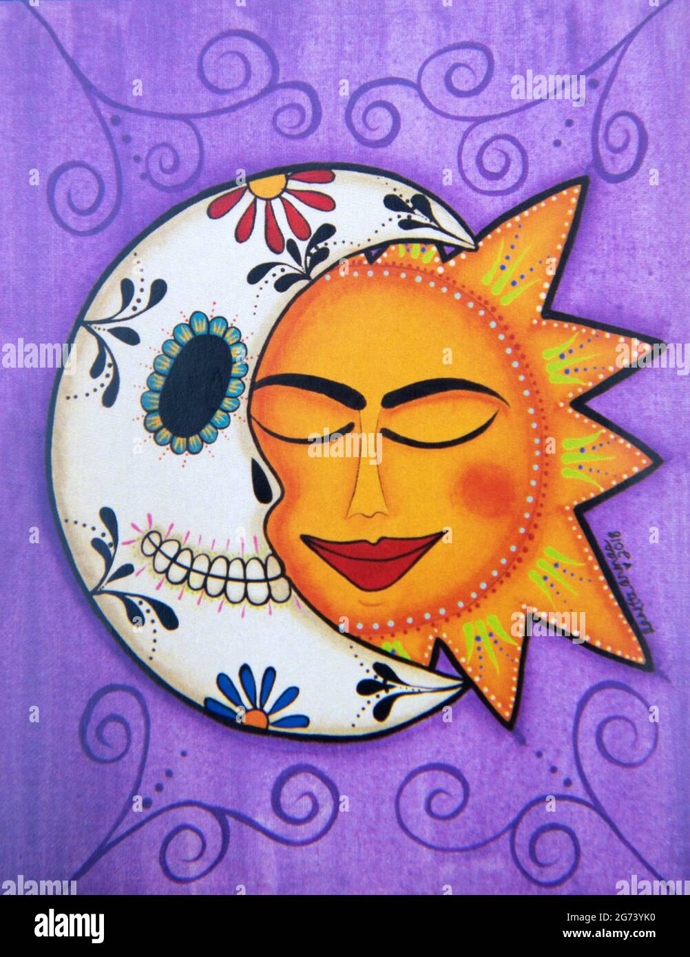 Day of the Dead image; photographic illustration; a Day of the Dead ...