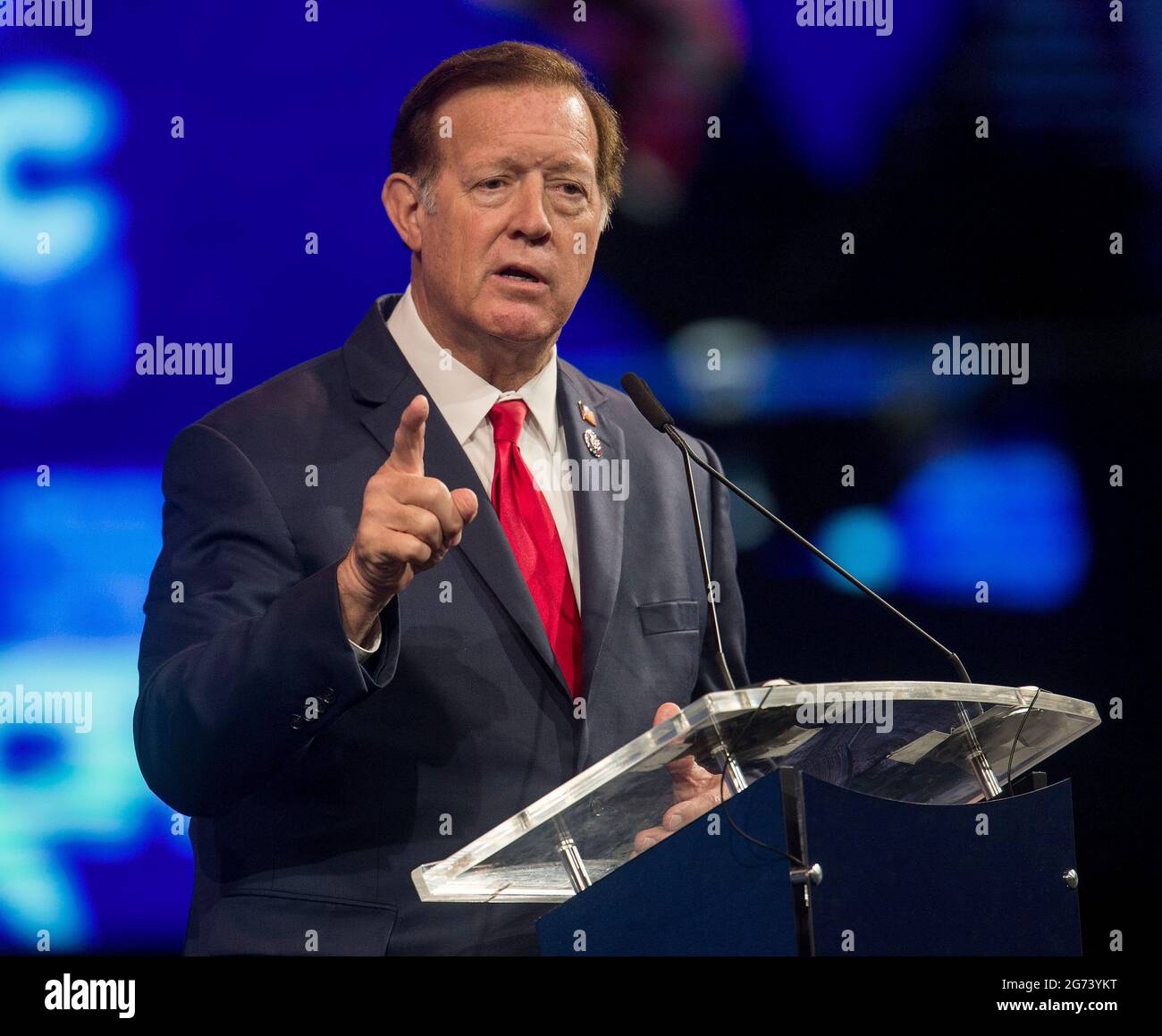 Dallas, Texas, USA. 10th July, 2021. Representative RANDY WEBER (TX-14 ...