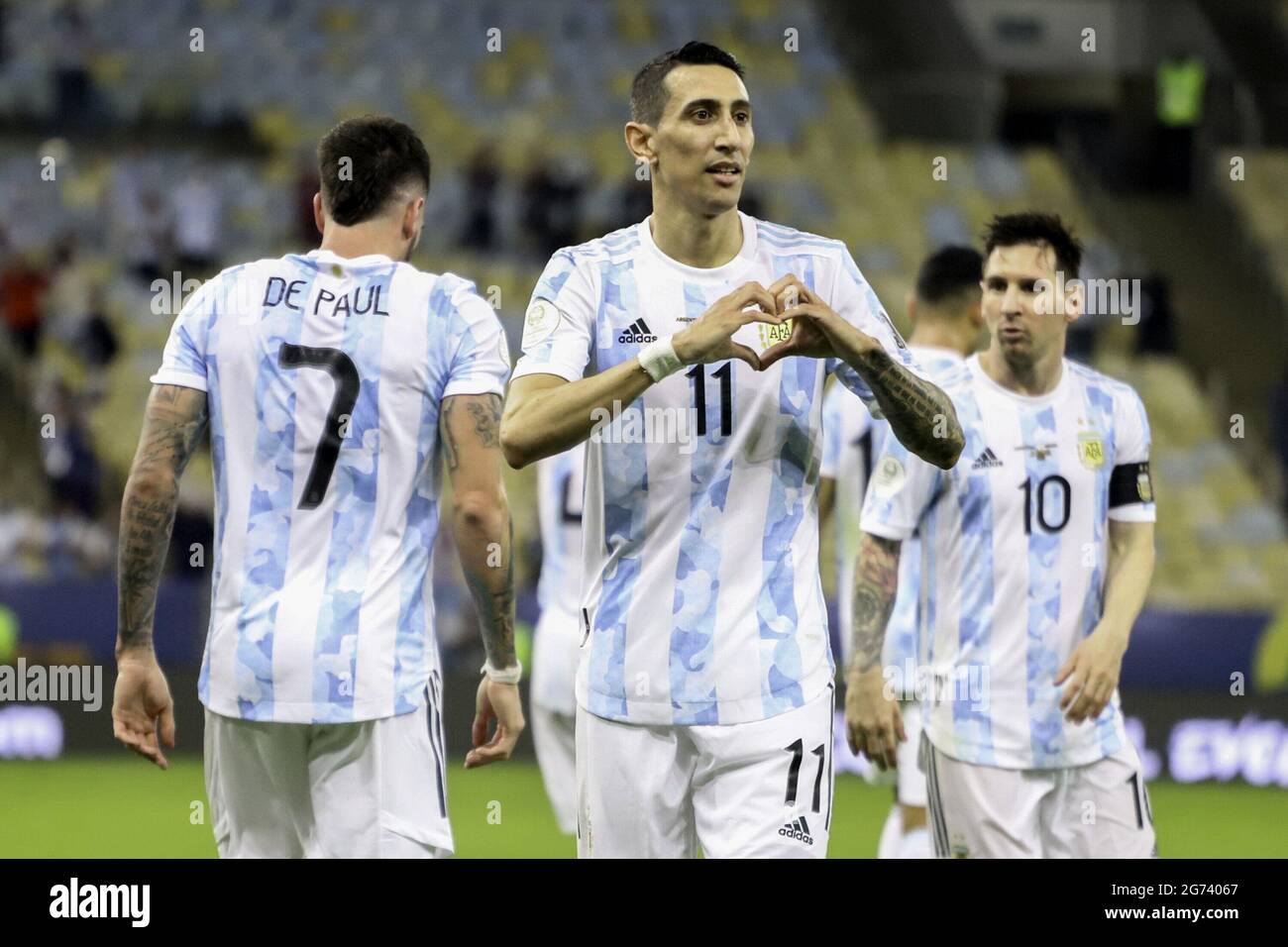 Angel di maria copa america hi-res stock photography and images - Alamy
