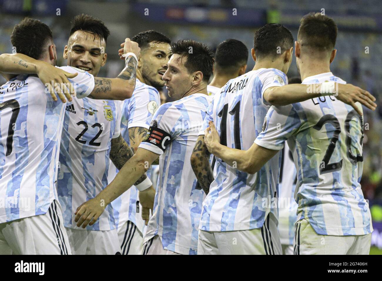 Di maria copa america hi-res stock photography and images - Alamy