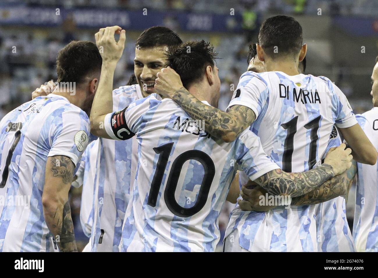 Rio de Janeiro, Rio de Janeiro, Brasil. 10th July, 2021. (SPO) Copa ...