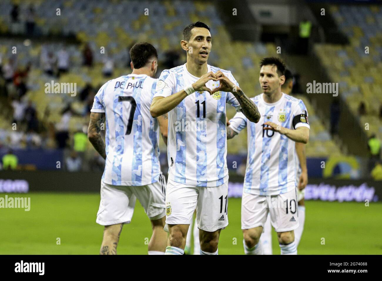 Di maria copa america hi-res stock photography and images - Alamy