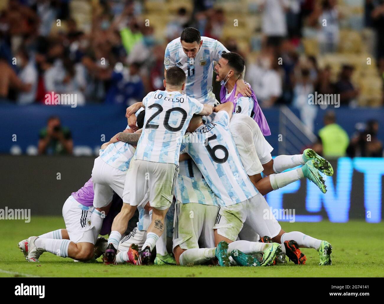 Copa america 2021 final argentina hi-res stock photography and images ...