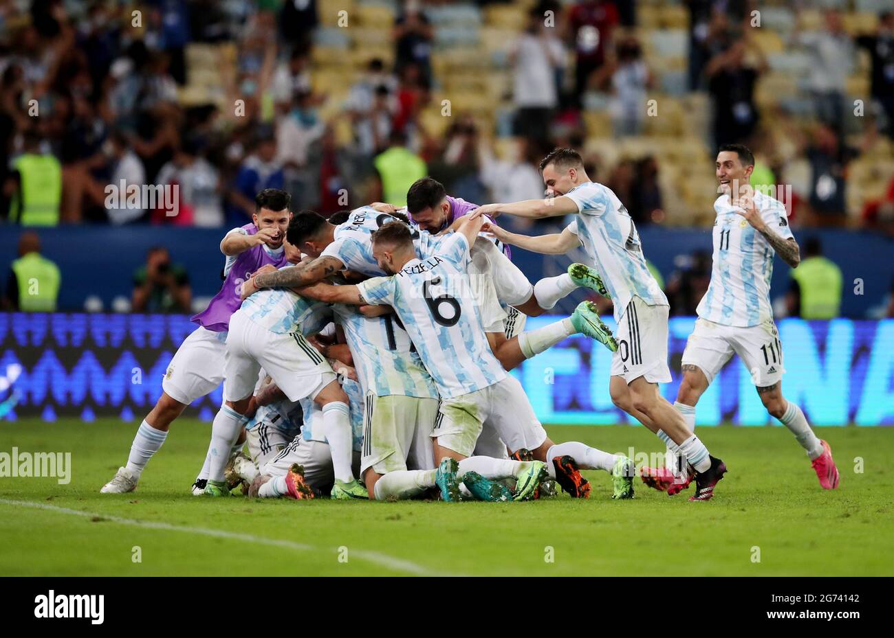 Copa america 2021 final argentina hi-res stock photography and images ...