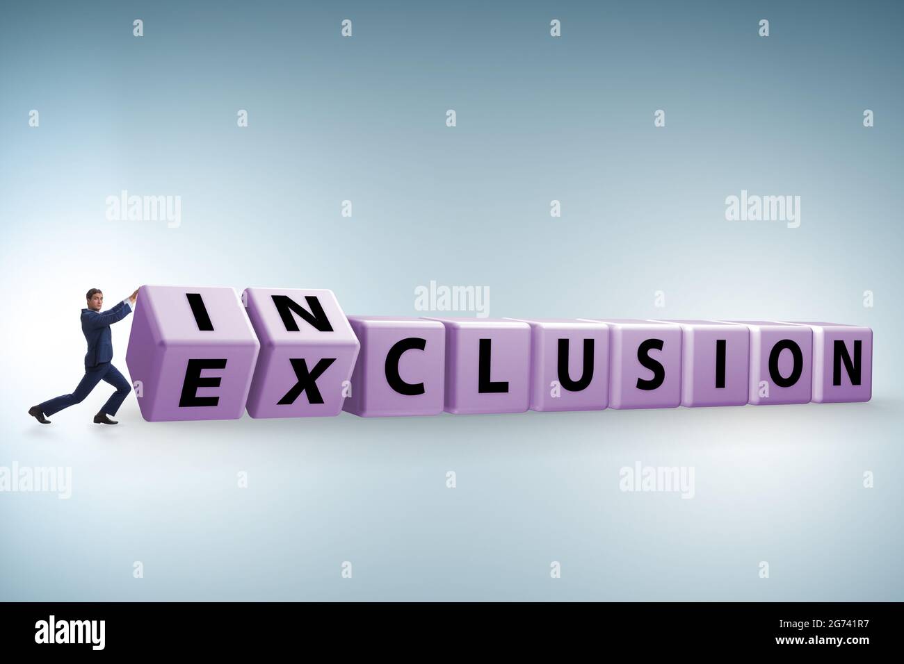 Inclusion integration exclusion separation hi-res stock photography and ...