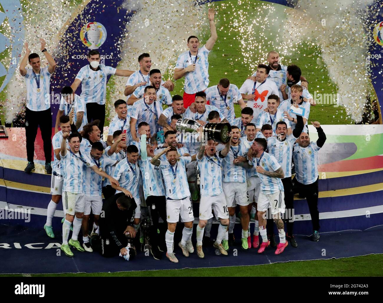 Copa america 2021 final argentina hi-res stock photography and images ...