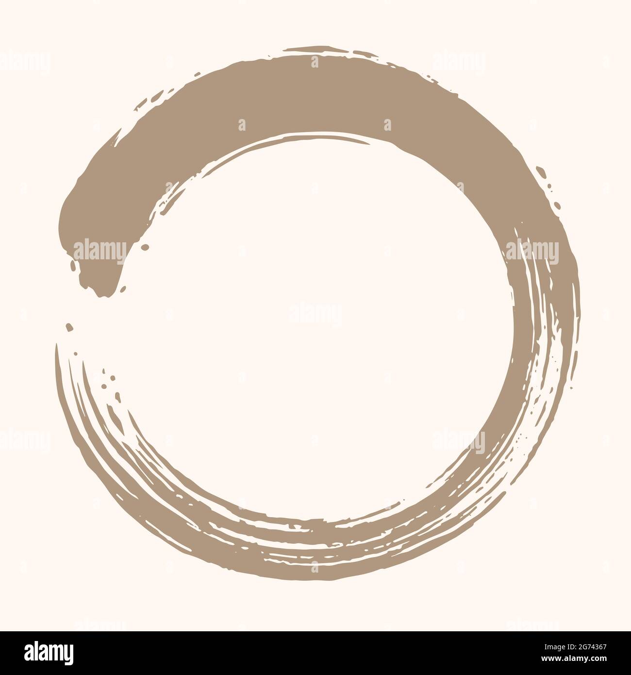 Enso zen circle Stock Vector Images - Alamy