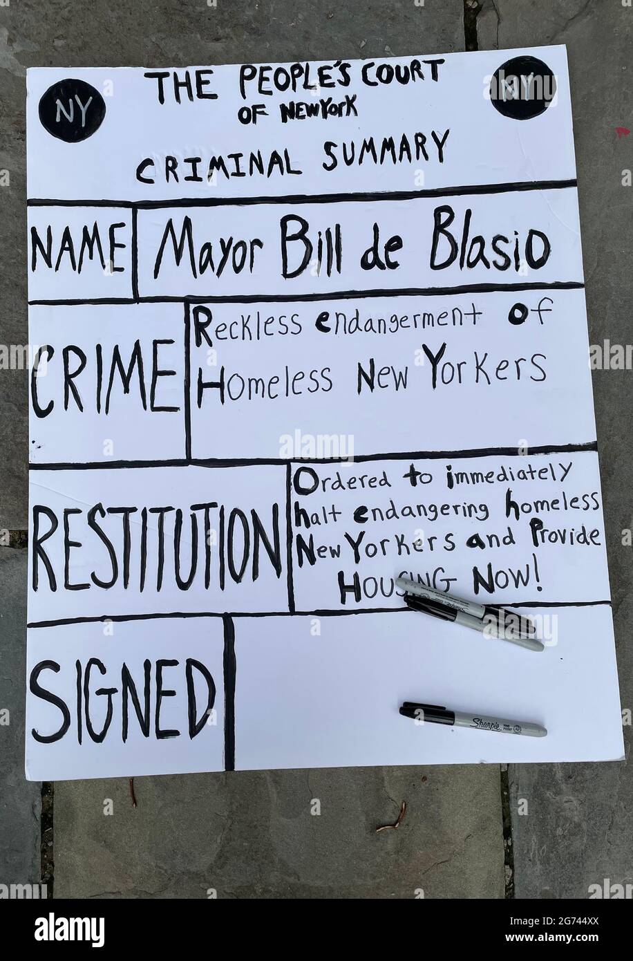 New York, NY, USA. 10th July, 2021. The March on Gracie Mansion For ...