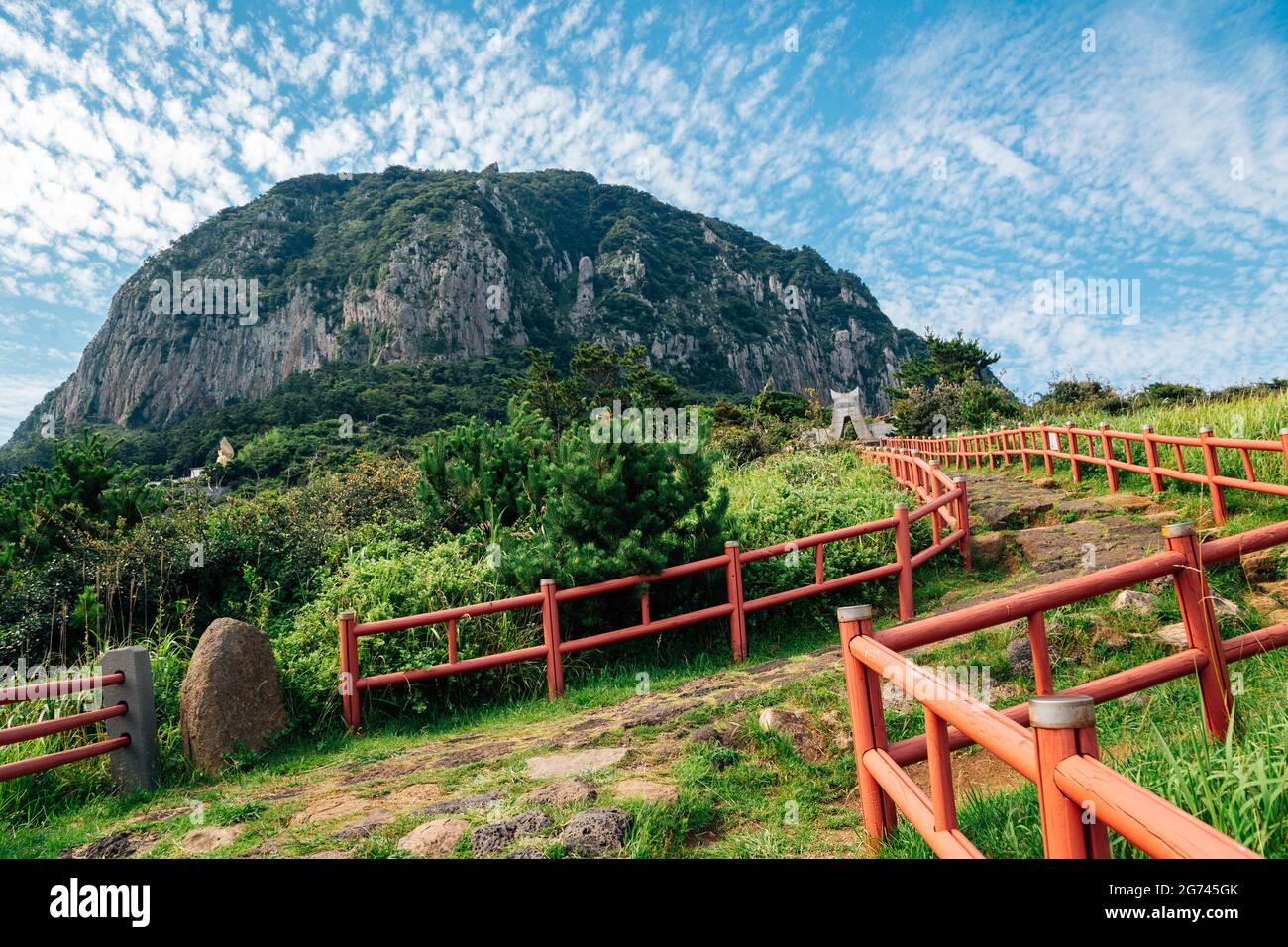 Jeju trail fence hi-res stock photography and images - Alamy