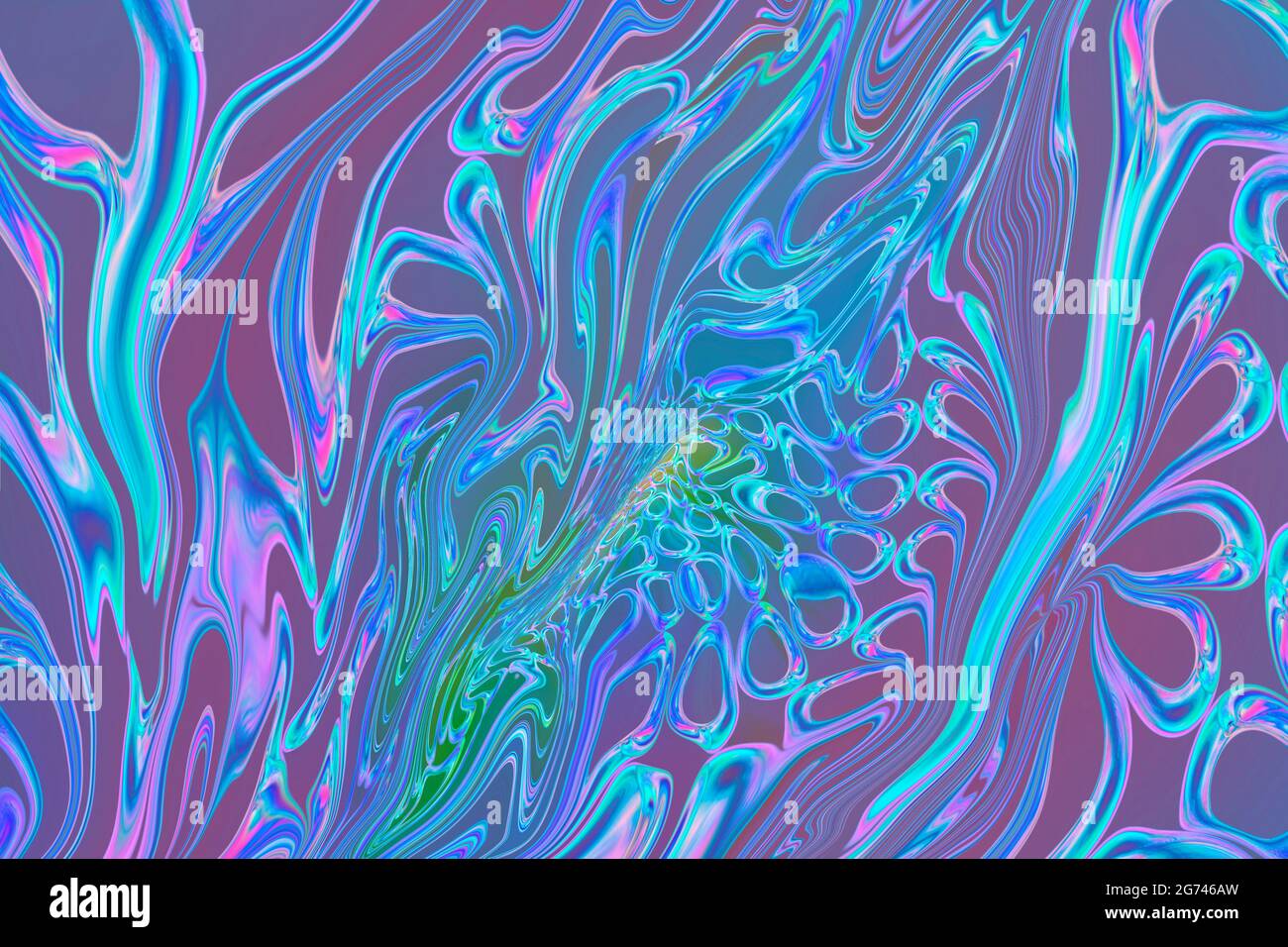 Iridescent blue background hi-res stock photography and images - Alamy