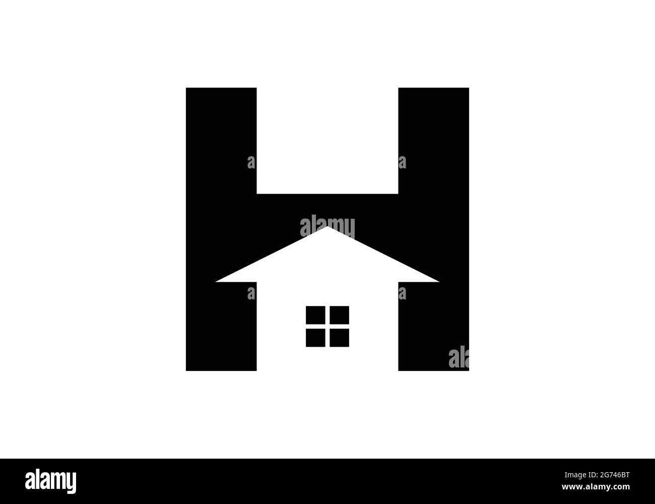 Initial Monogram Letter H Logo Design Vector Template H Letter Logo ...