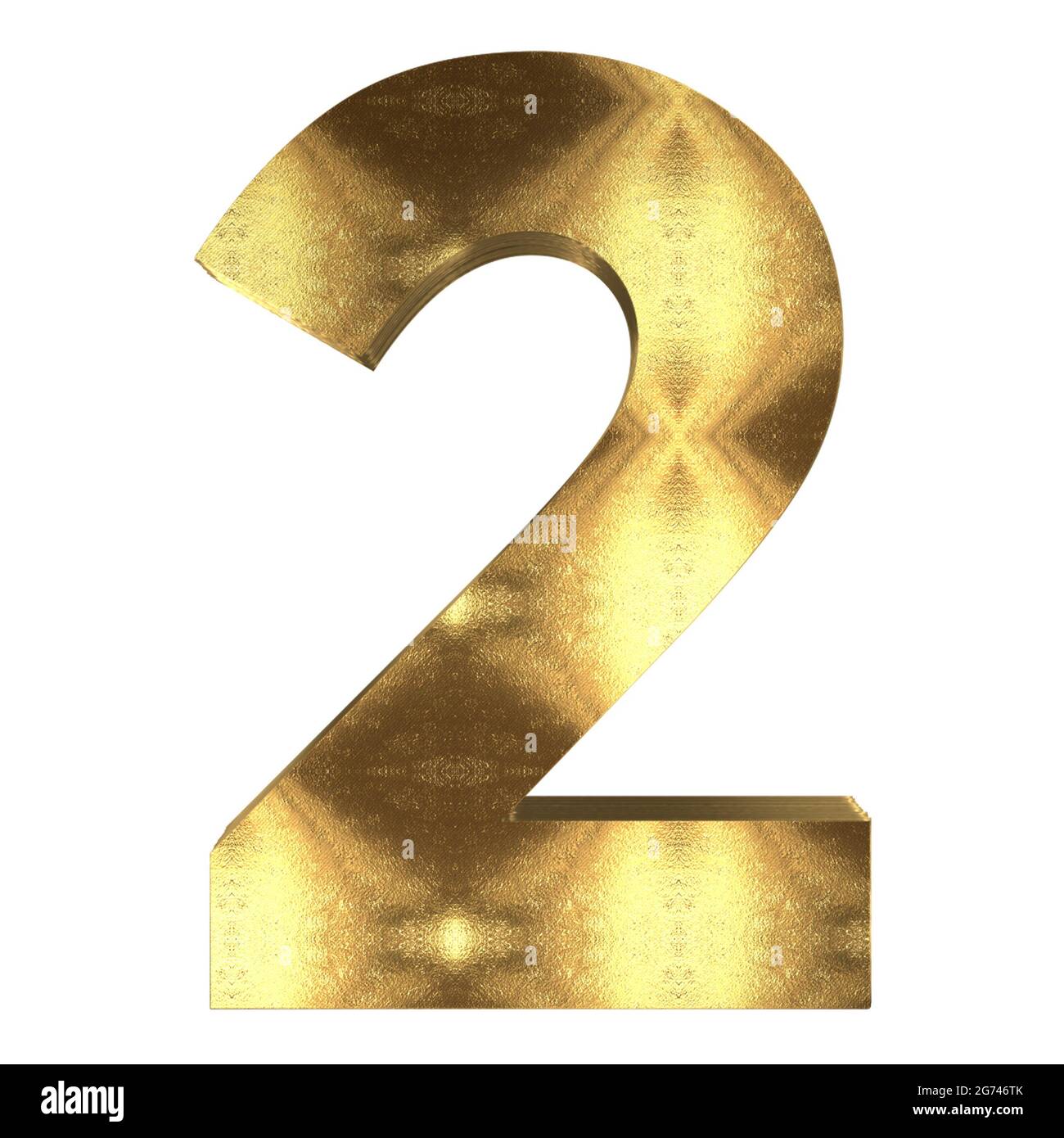 A number design on white background Stock Photo - Alamy