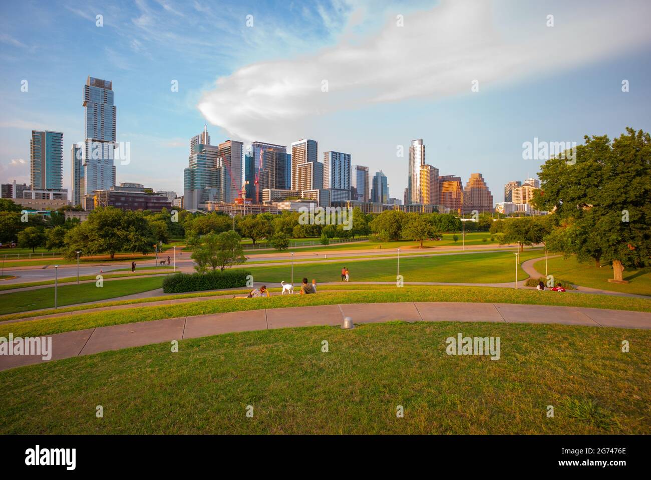 View of Downtown Austin Texas in USA Stock Photo - Alamy