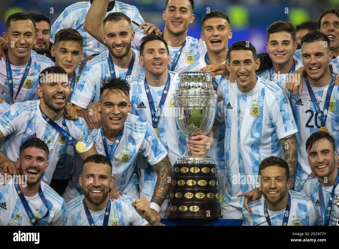 Copa america 2021 final argentina hi-res stock photography and images ...