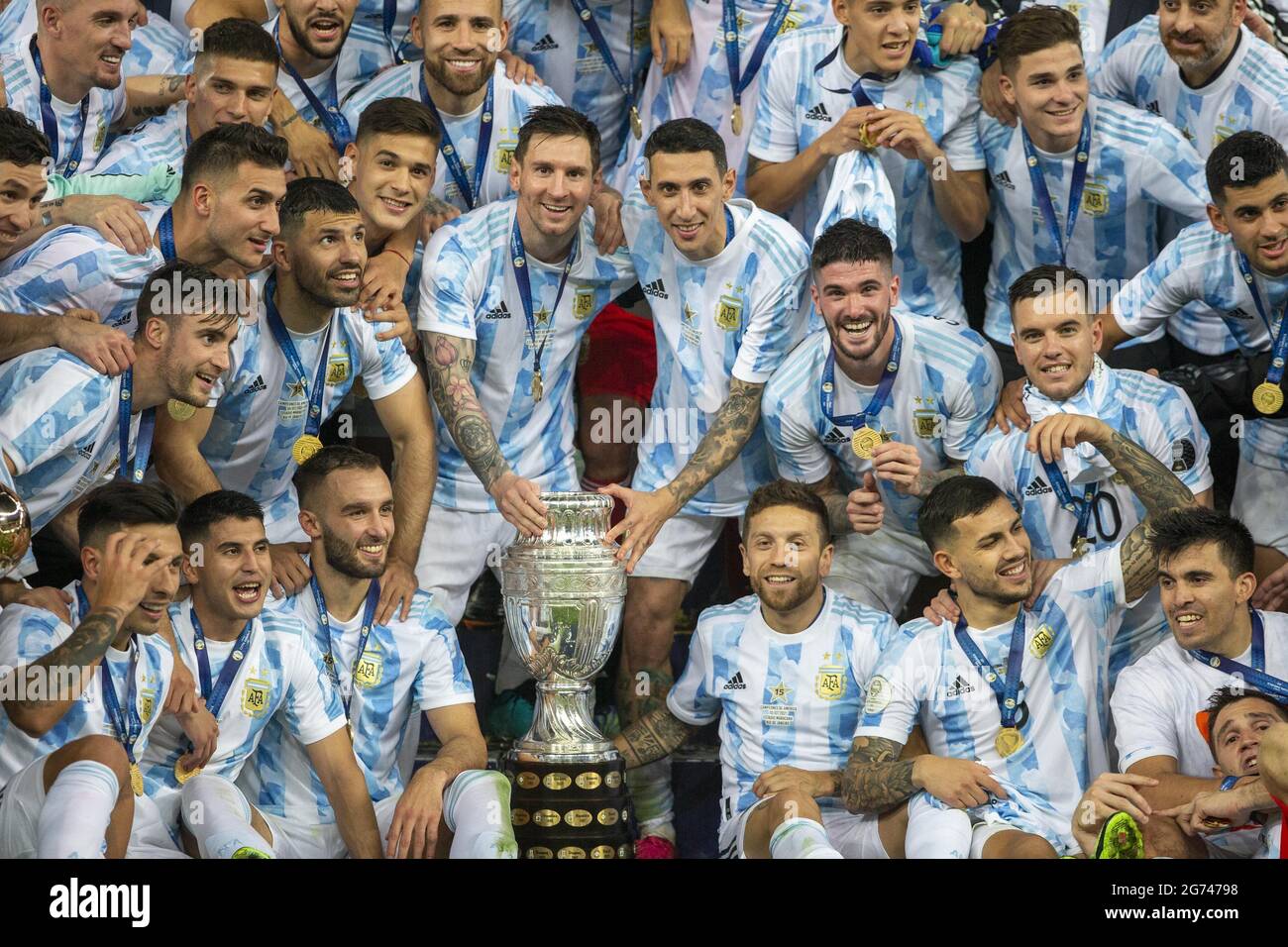 Copa america 2021 final argentina hi-res stock photography and images ...