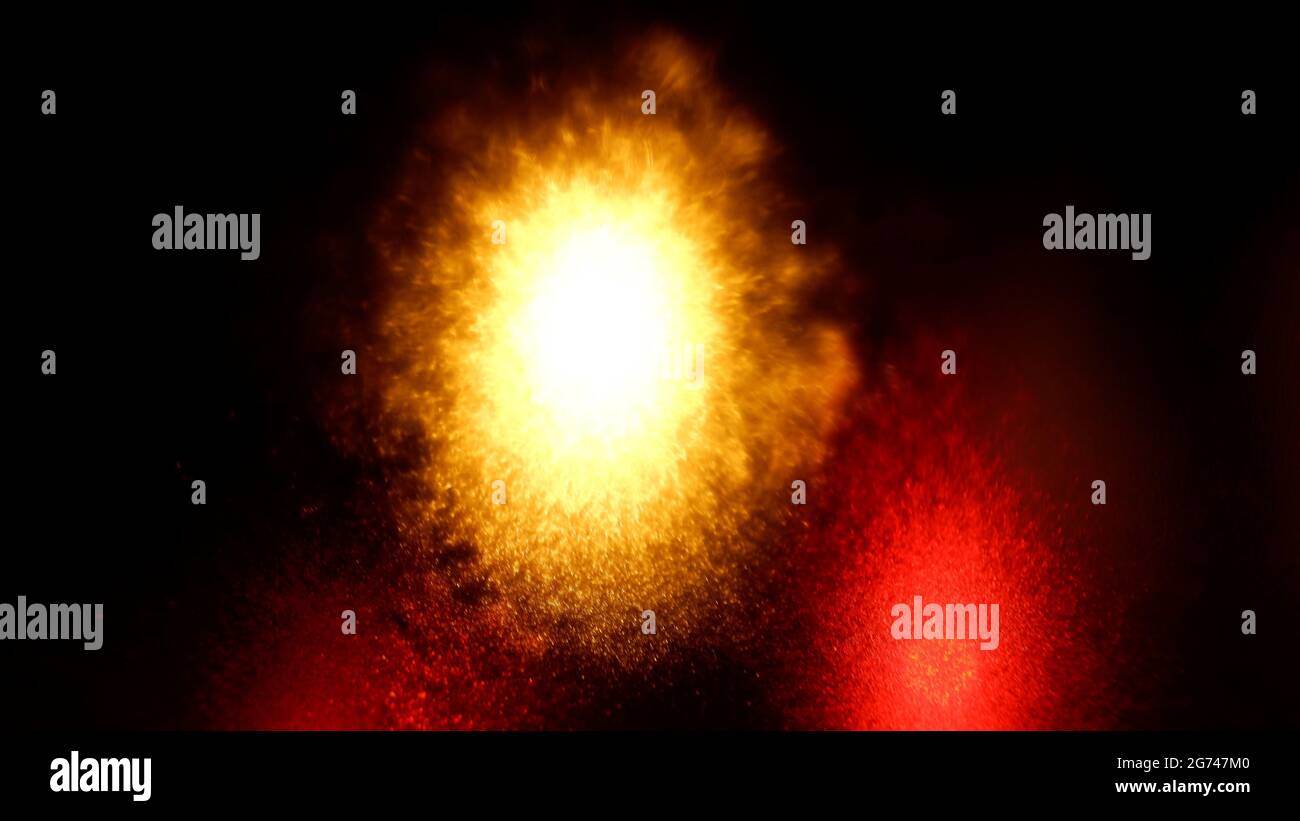 the dim car lights at night with black background Stock Photo - Alamy