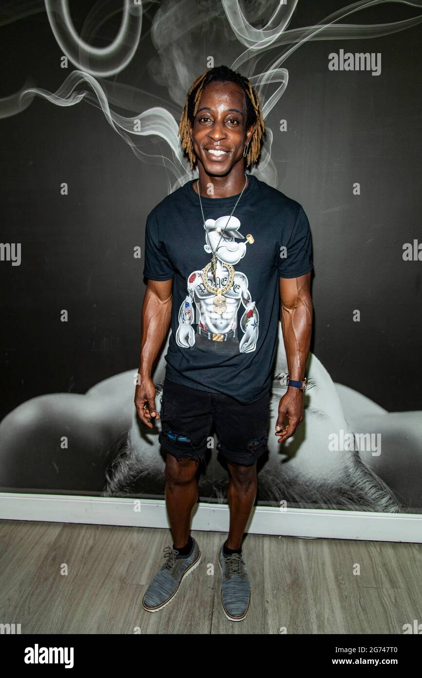 Los Angeles, USA. 10th July, 2021. Shaka Smith attends July 10, 2021: ...