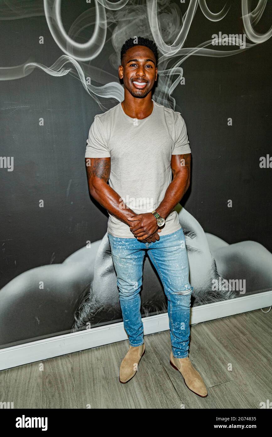 Los Angeles, USA. 10th July, 2021. Vaughn Hebron attends July 10, 2021: ...