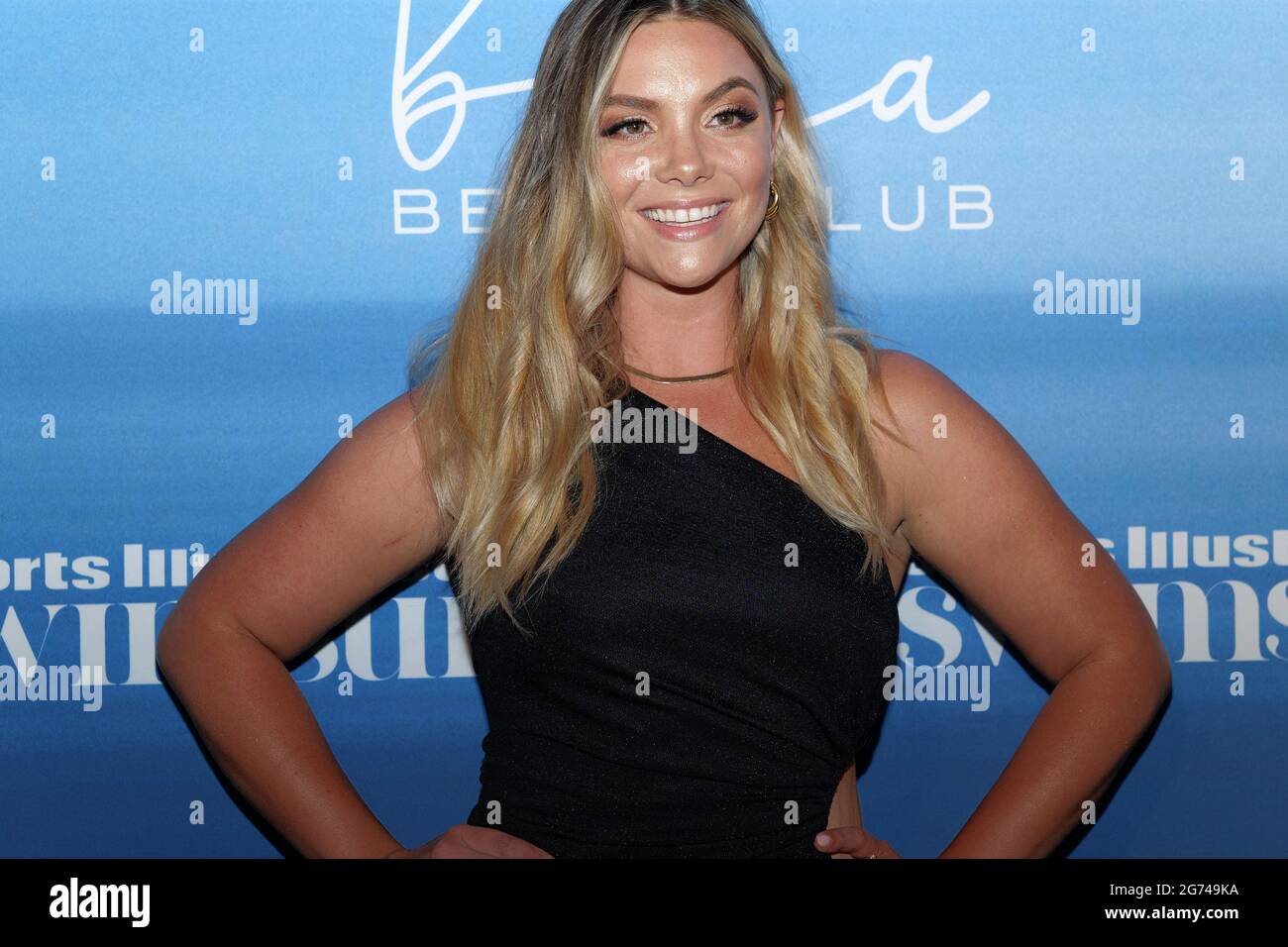 Miami Beach, United States. 11th July, 2021. Sports Illustrated model ...