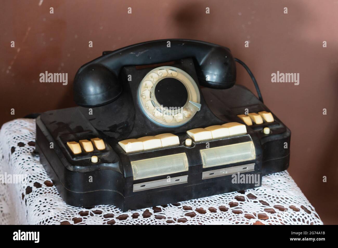 USSR Telephone Director's phone Hub KD-6 1963 year Stock Photo - Alamy