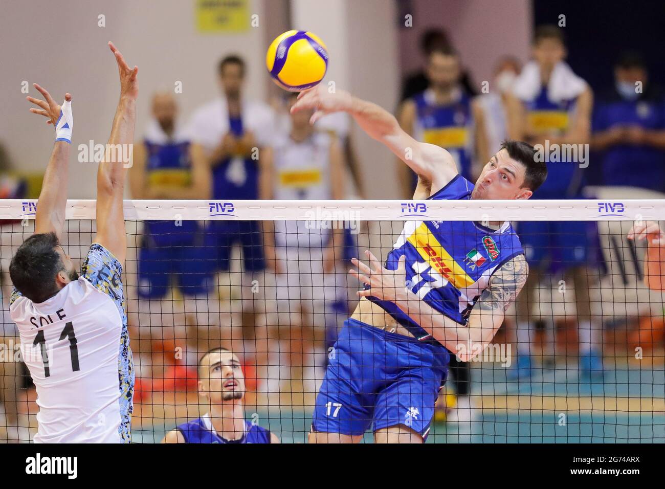 Simone Anzani (Italy) during Friendly match 2021 - Italy vs Argentina ...