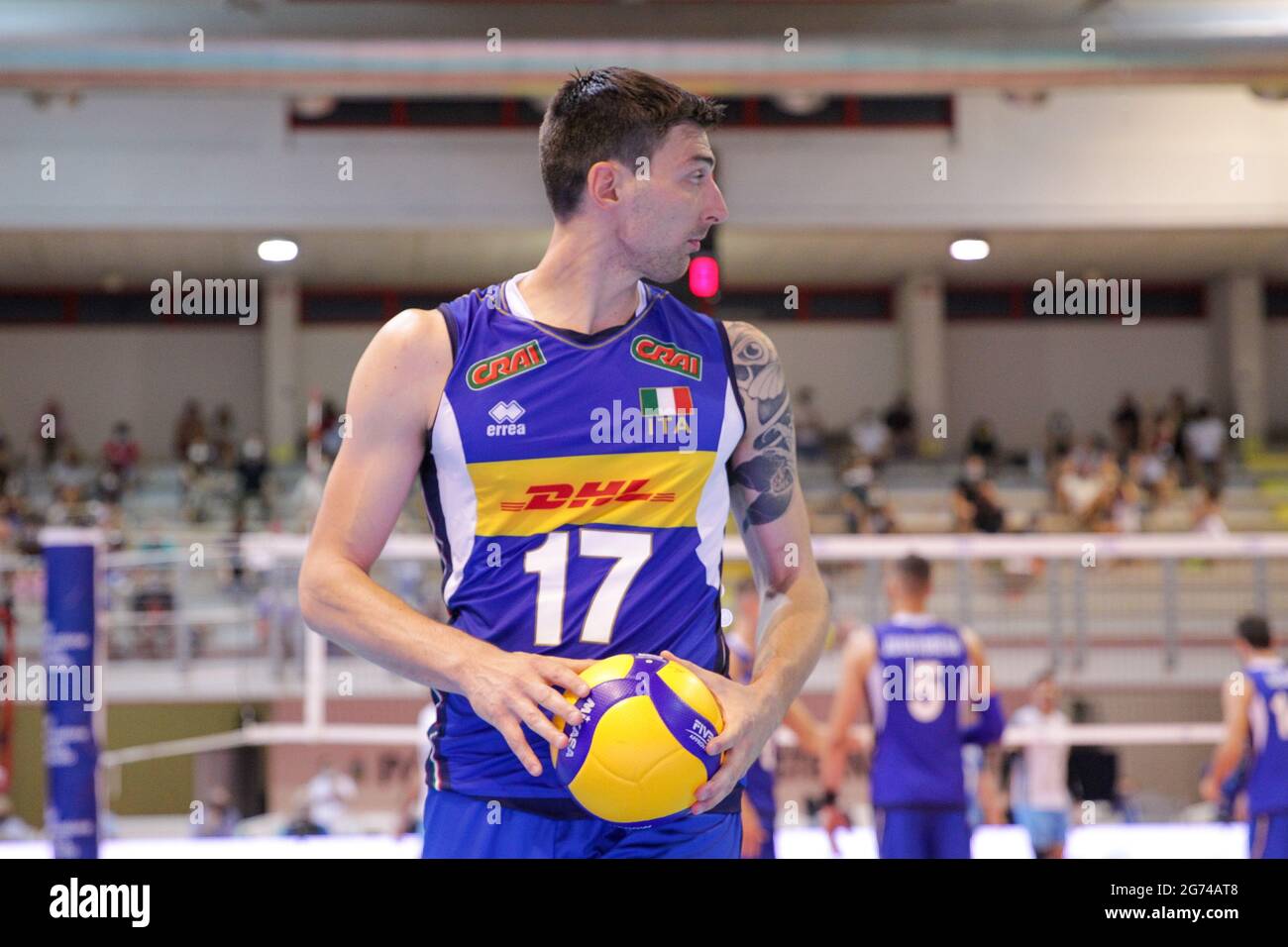 Simone Anzani (Italy) during Friendly match 2021 - Italy vs Argentina ...