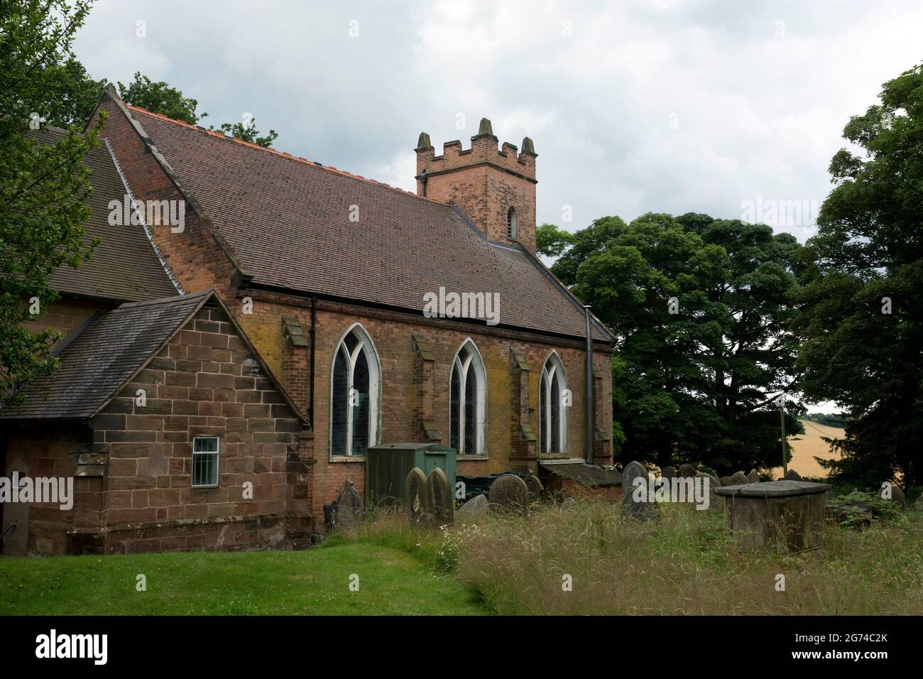 St. Peter`s Church, Stonnall, Staffordshire, England, UK Stock Photo ...