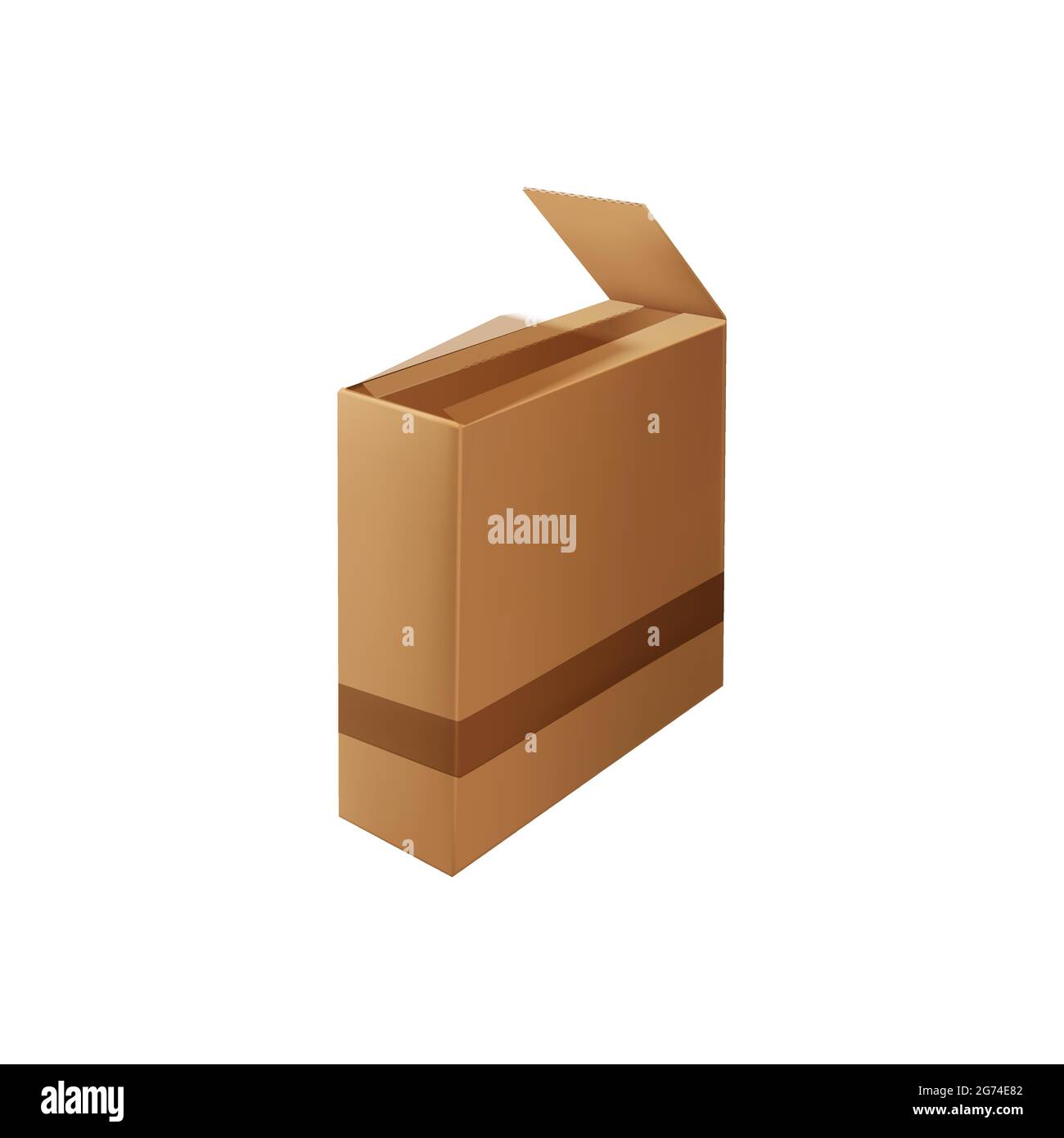 Parcel profile vector vectors hi-res stock photography and images - Alamy