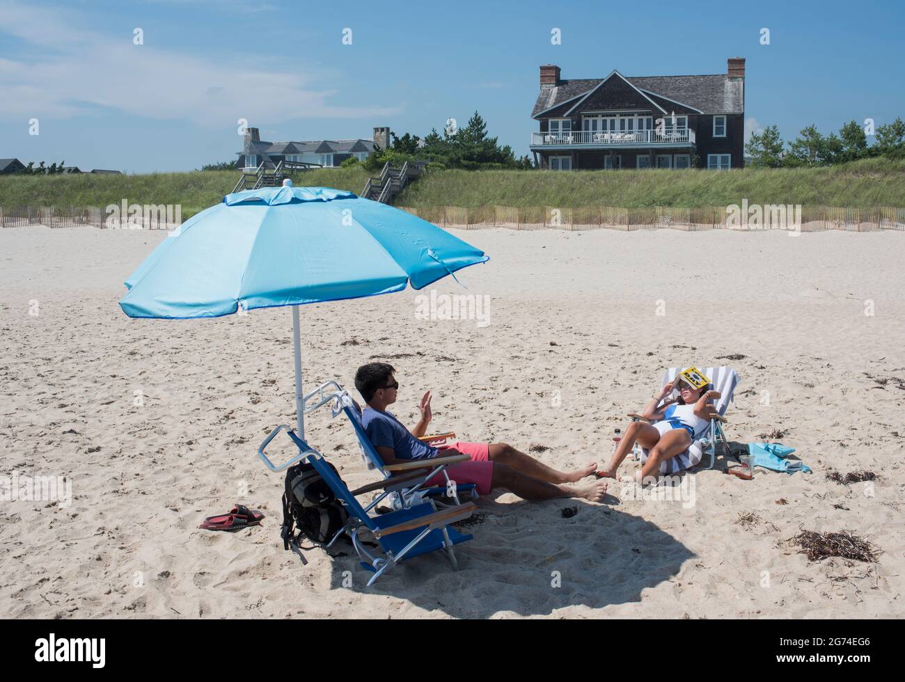 Gibson beach. Bridgehampton, New York, USA Stock Photo - Alamy