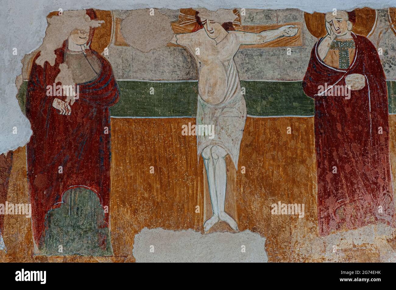 1300s frescoes hi-res stock photography and images - Alamy