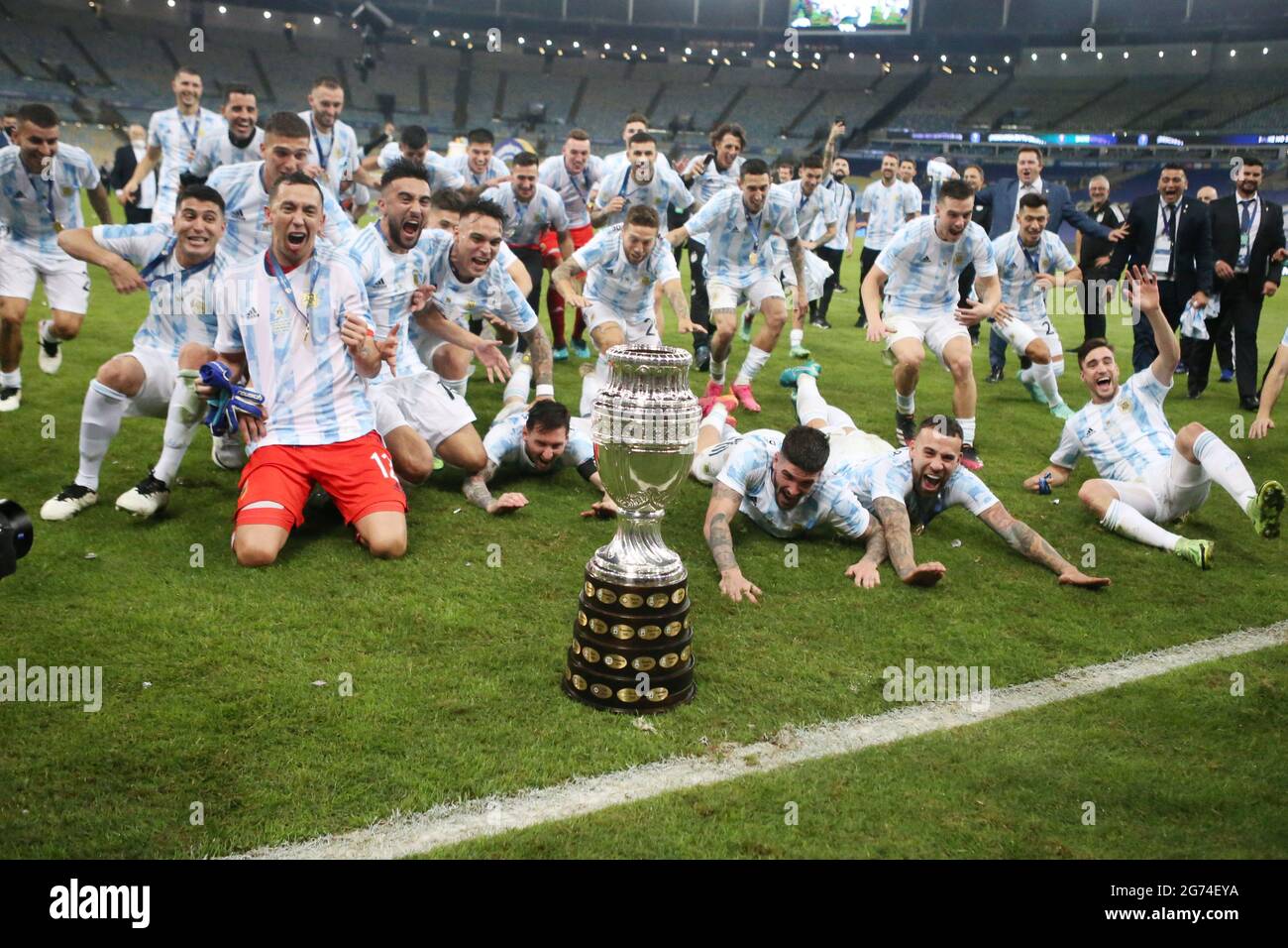 Copa america 2021 final argentina hi-res stock photography and images ...
