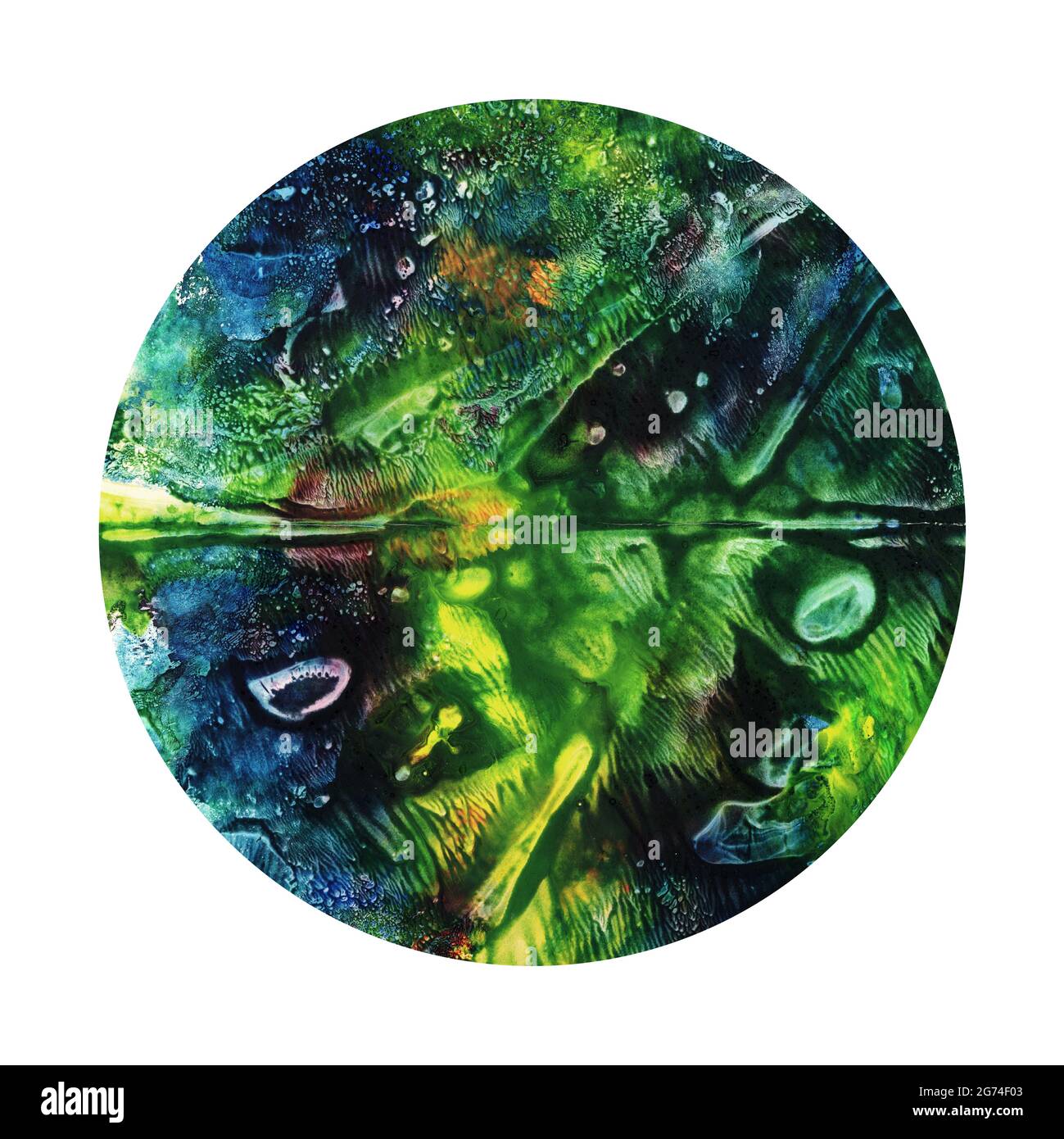 White paint splash round hi-res stock photography and images - Alamy