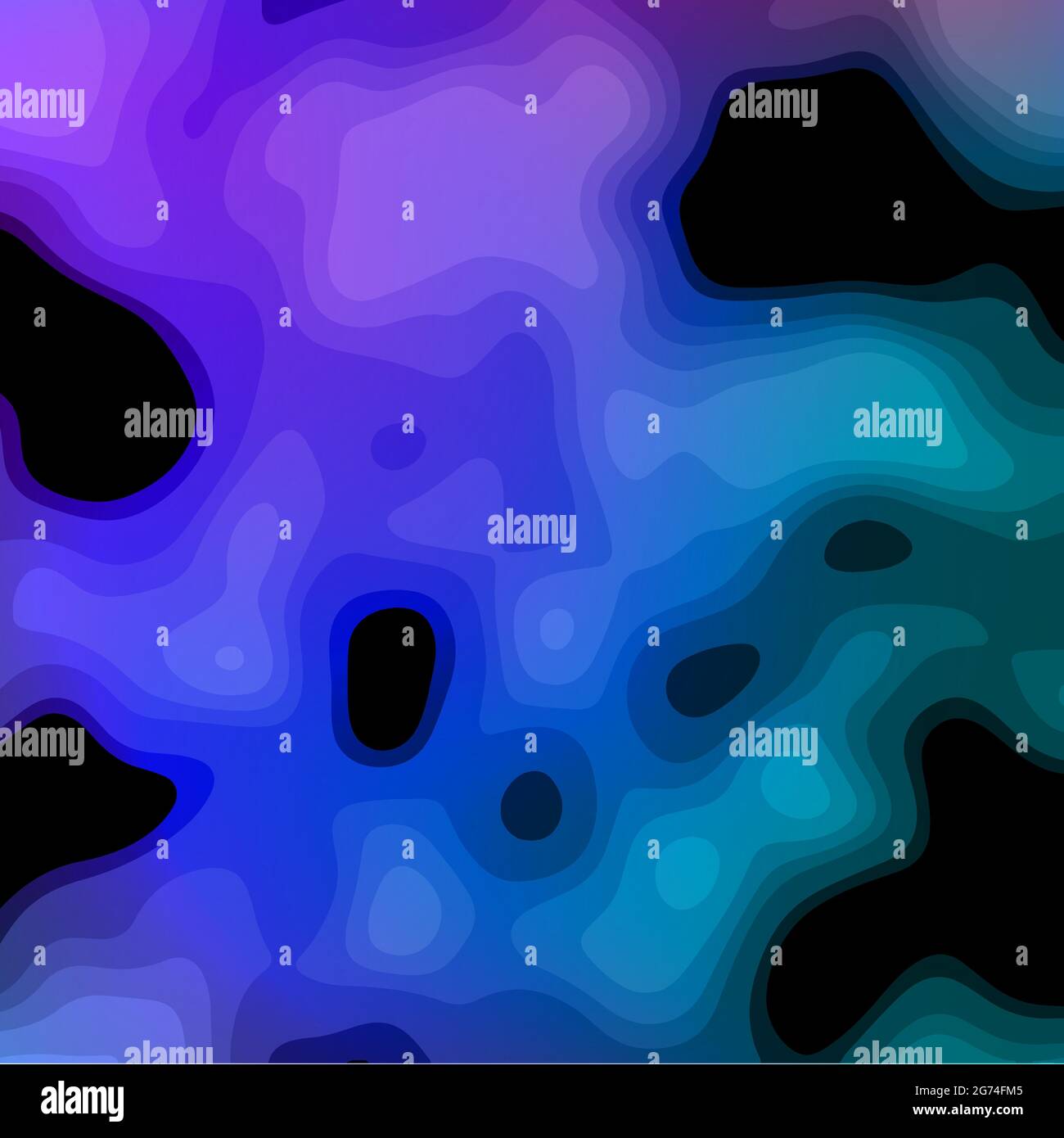 Modern abstract colorful background similar to the image of a thermal ...