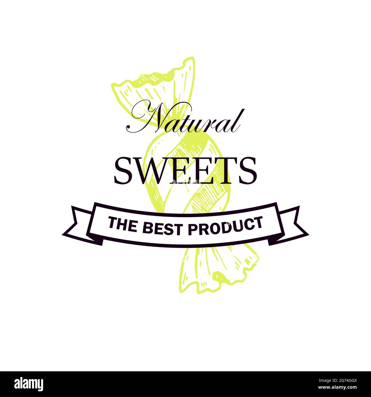 Jelly candy logo hi-res stock photography and images - Alamy