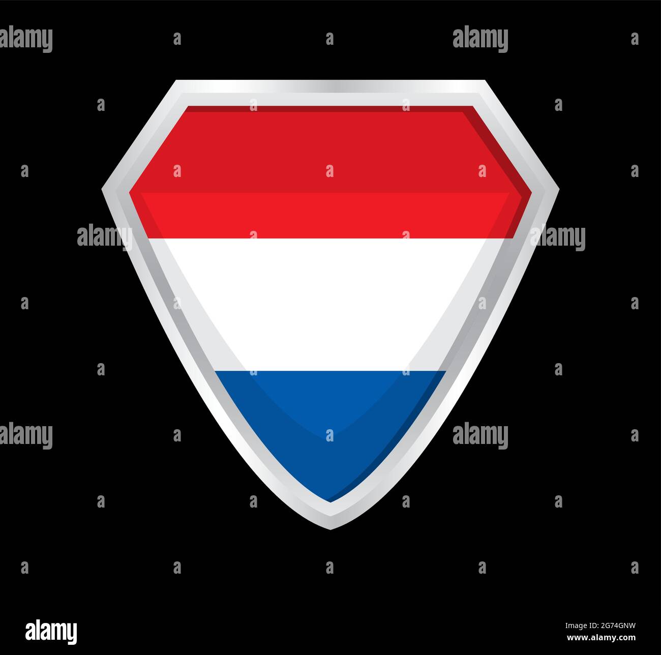 Royal dutch shield Stock Vector Images - Alamy