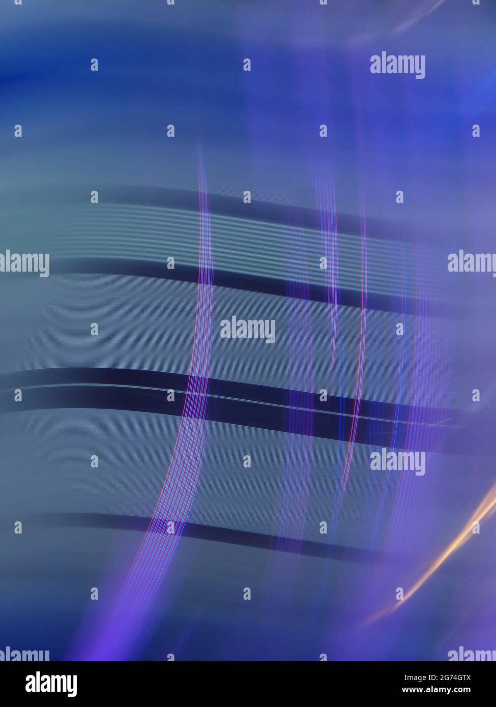 A gradual rhythmic light trajectory Stock Photo - Alamy