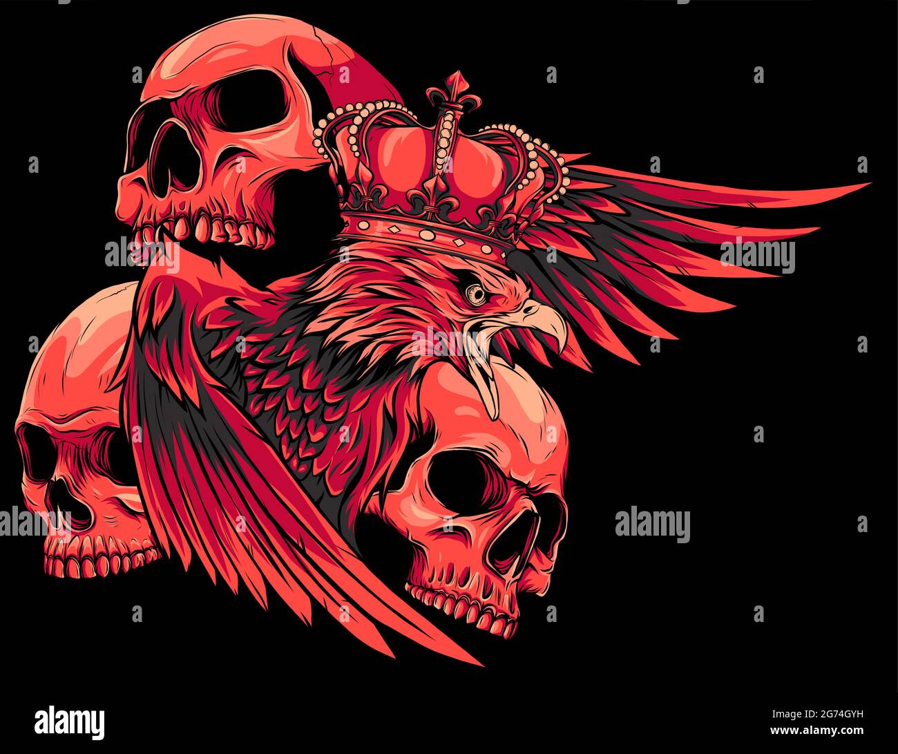 The lord of death Stock Vector Images - Alamy