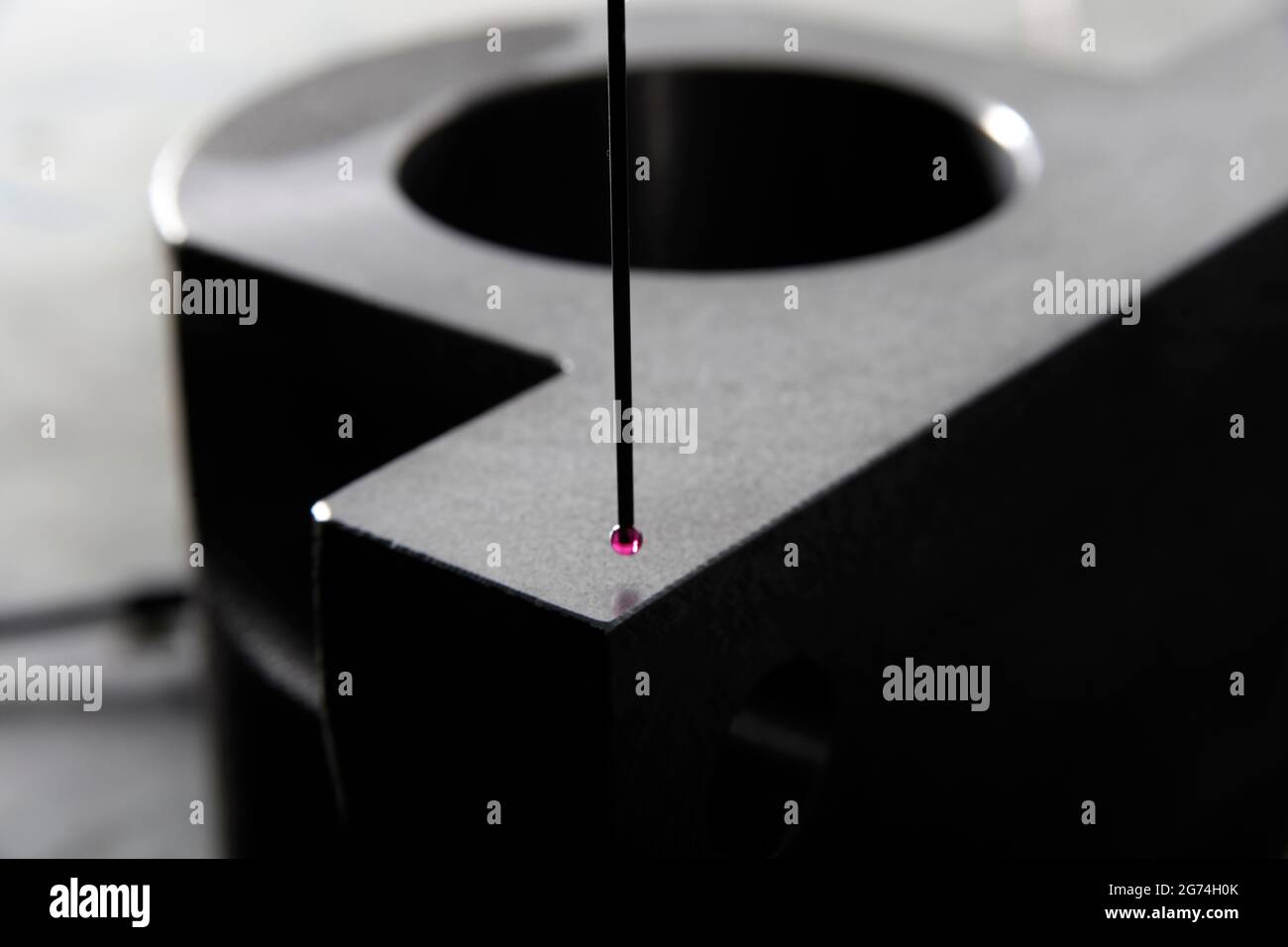 CMM measurement. Quality control measurement probe Stock Photo - Alamy