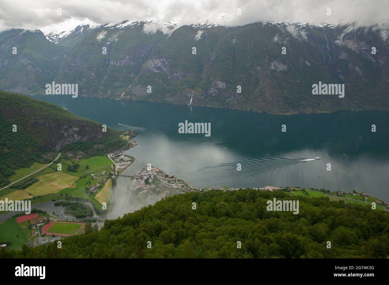panoramic views of the Norwegian fjords Stock Photo - Alamy