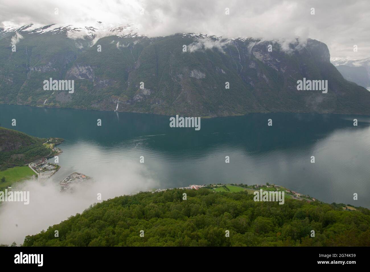 panoramic views of the Norwegian fjords Stock Photo - Alamy
