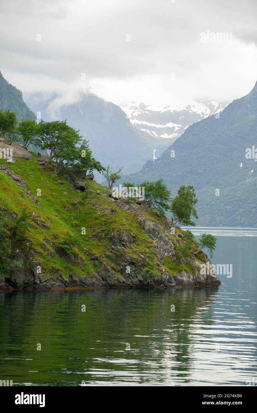 panoramic views of the Norwegian fjords Stock Photo - Alamy