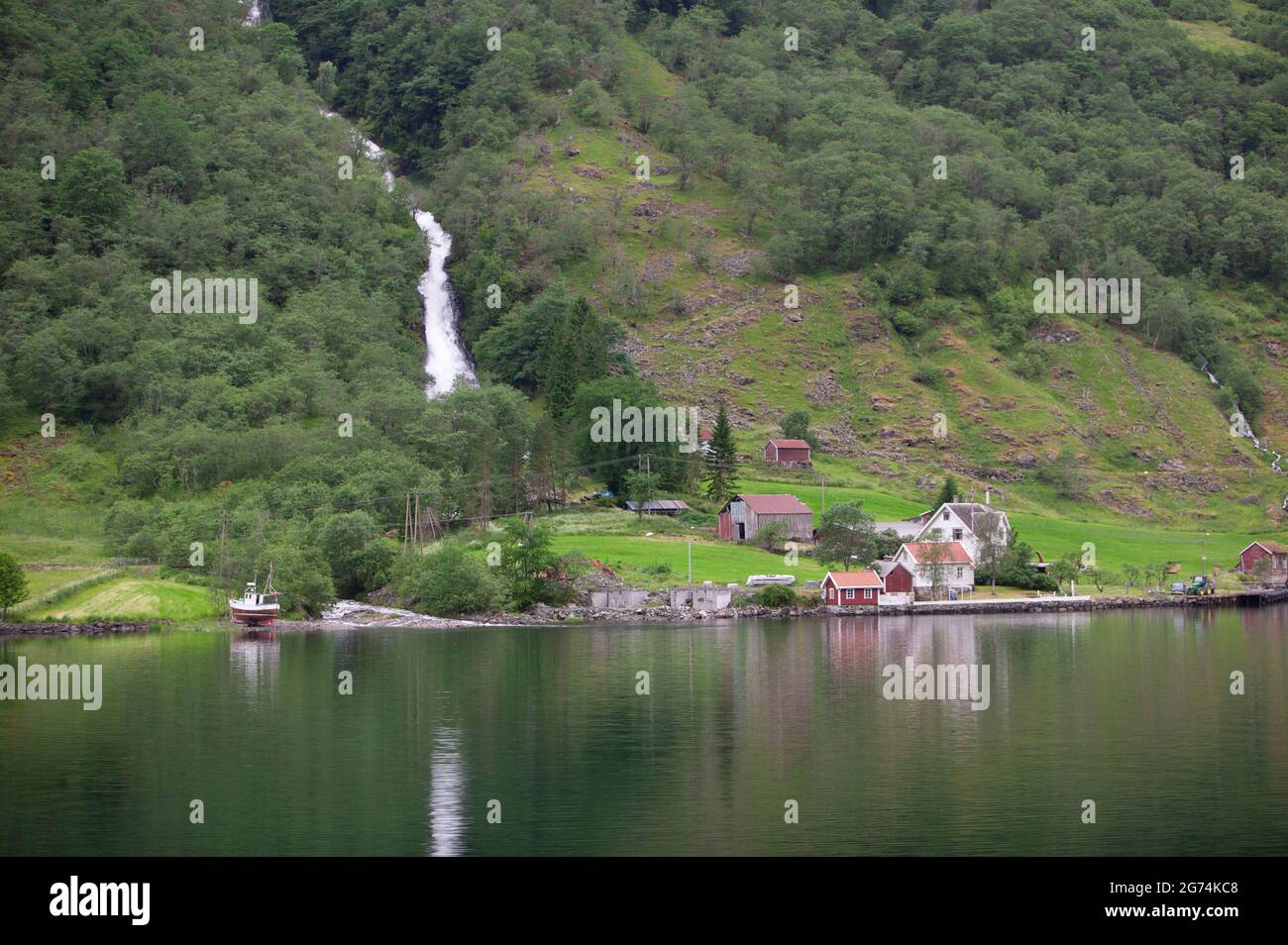 panoramic views of the Norwegian fjords Stock Photo - Alamy