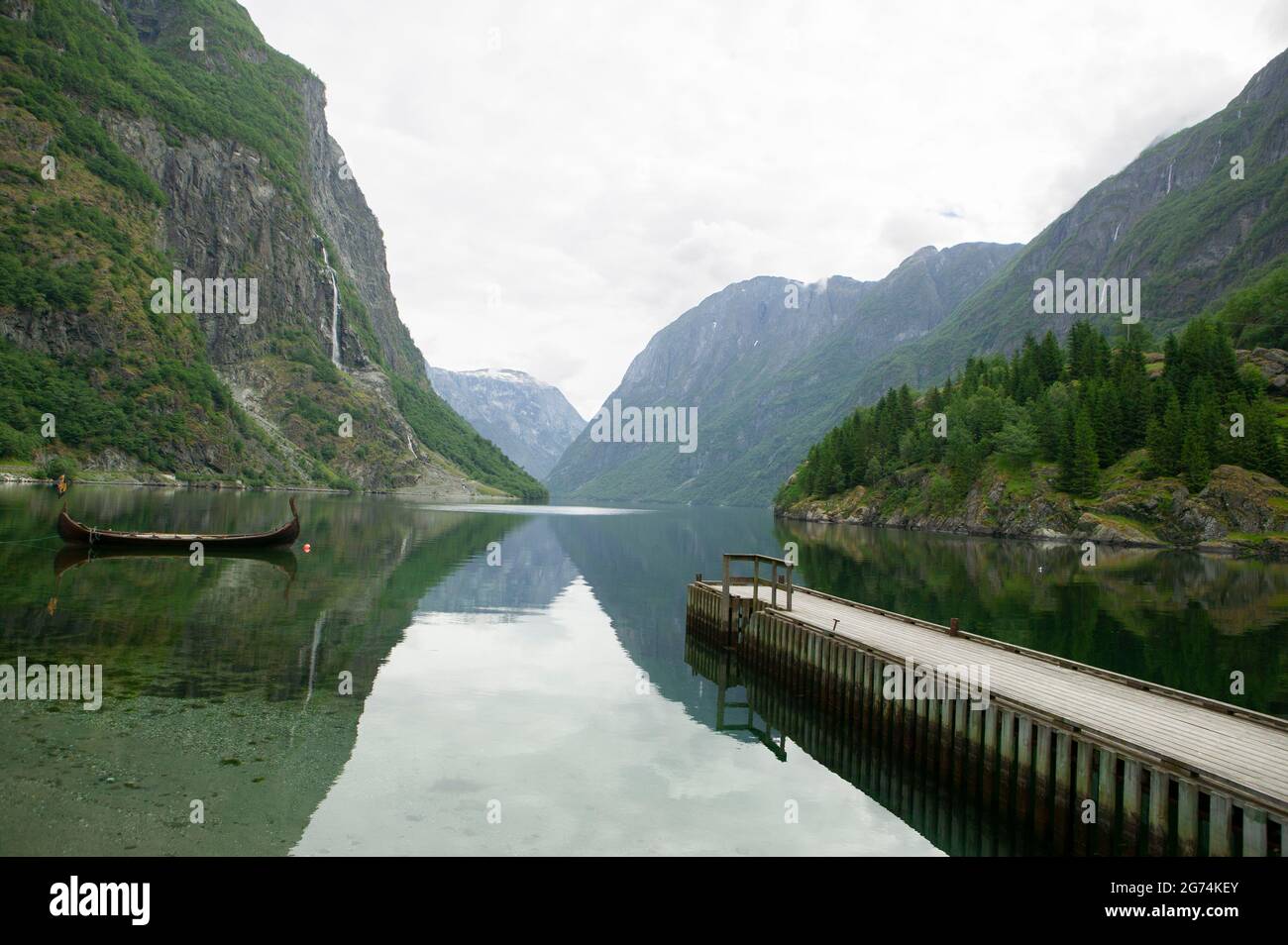 panoramic views of the Norwegian fjords Stock Photo - Alamy