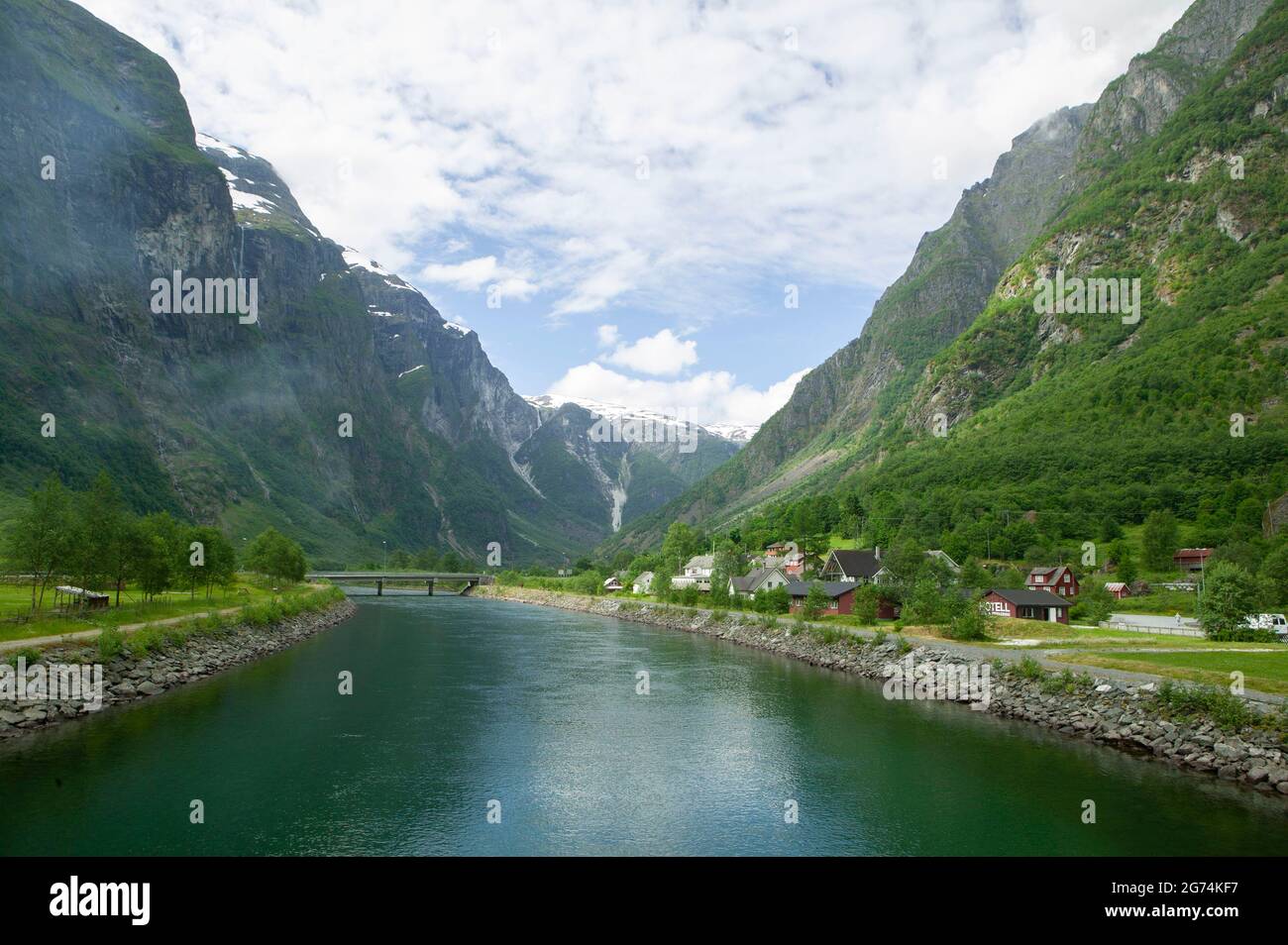panoramic views of the Norwegian fjords Stock Photo - Alamy