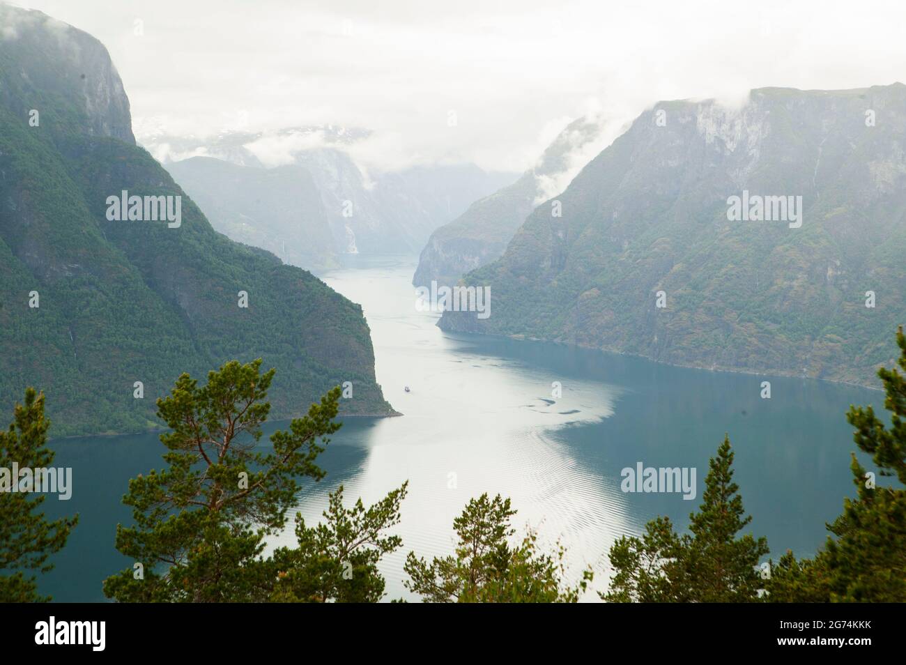 panoramic views of the Norwegian fjords Stock Photo - Alamy