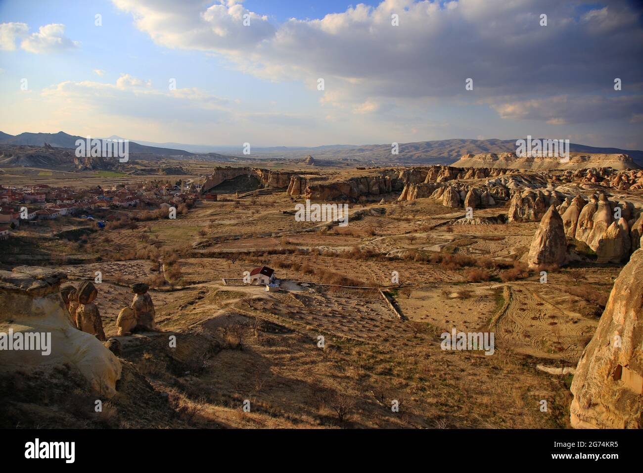 Landscape of Cappadocia, Turkey Stock Photo - Alamy